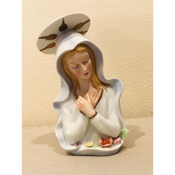 Art | Vintage Lefton The Christopher Collection Mary Statue 3296 | Poshmark